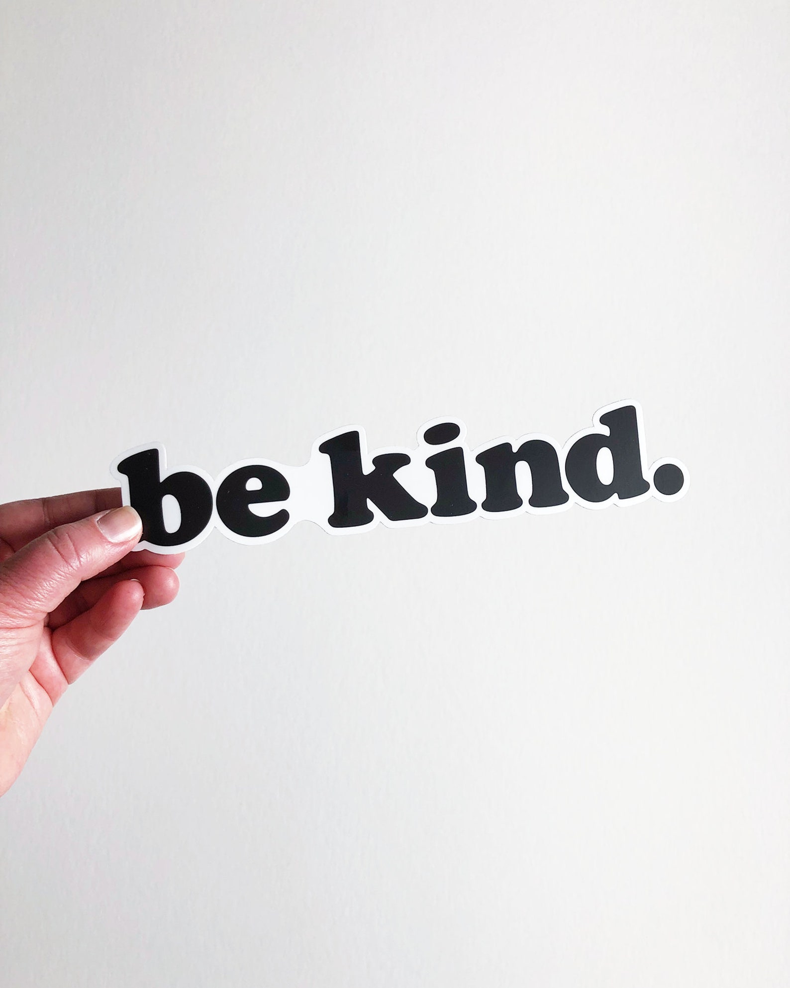 Be Kind Sticker large. Be Kind Vinyl Decal. Be Kind Bumper | Etsy