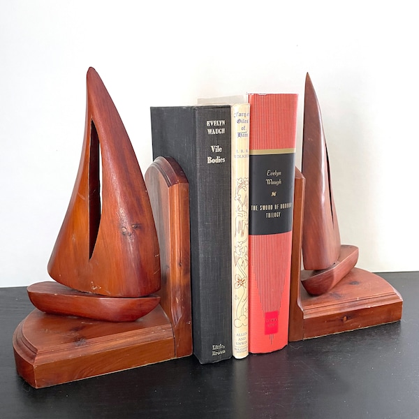 Sail Boat Bookends - Etsy