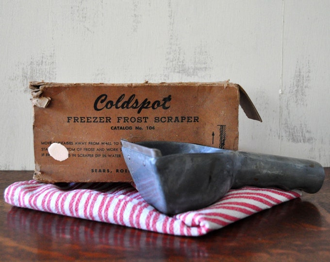 Vintage Freezer Frost Scraper, Coldspot From Sears Roebuck, Galvanized ...