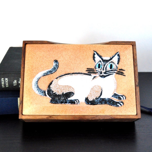 Cat Trinket Box - Etsy