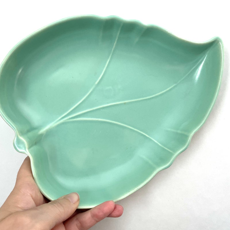 Ceramic Leaf Dish - Etsy