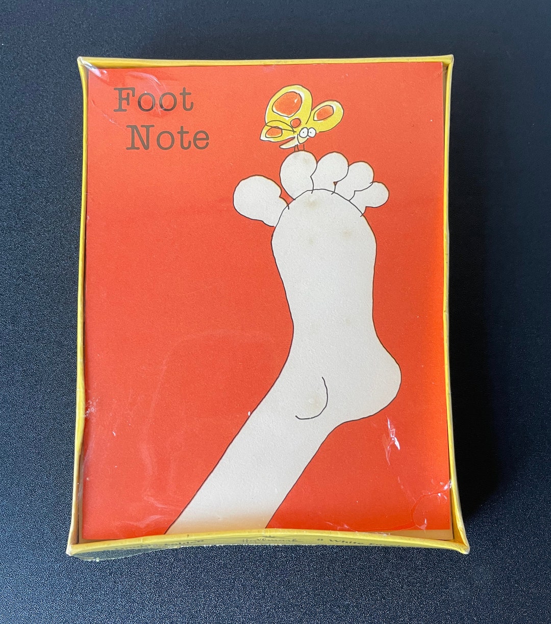 Set of Vintage Hallmark Foot Note Notecards - Etsy