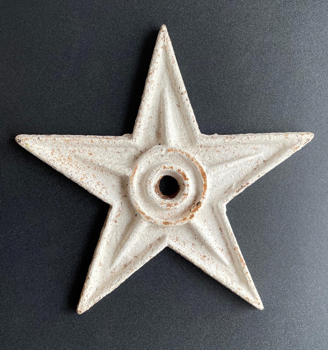 Vintage Decorative Cast Iron Stars - Etsy