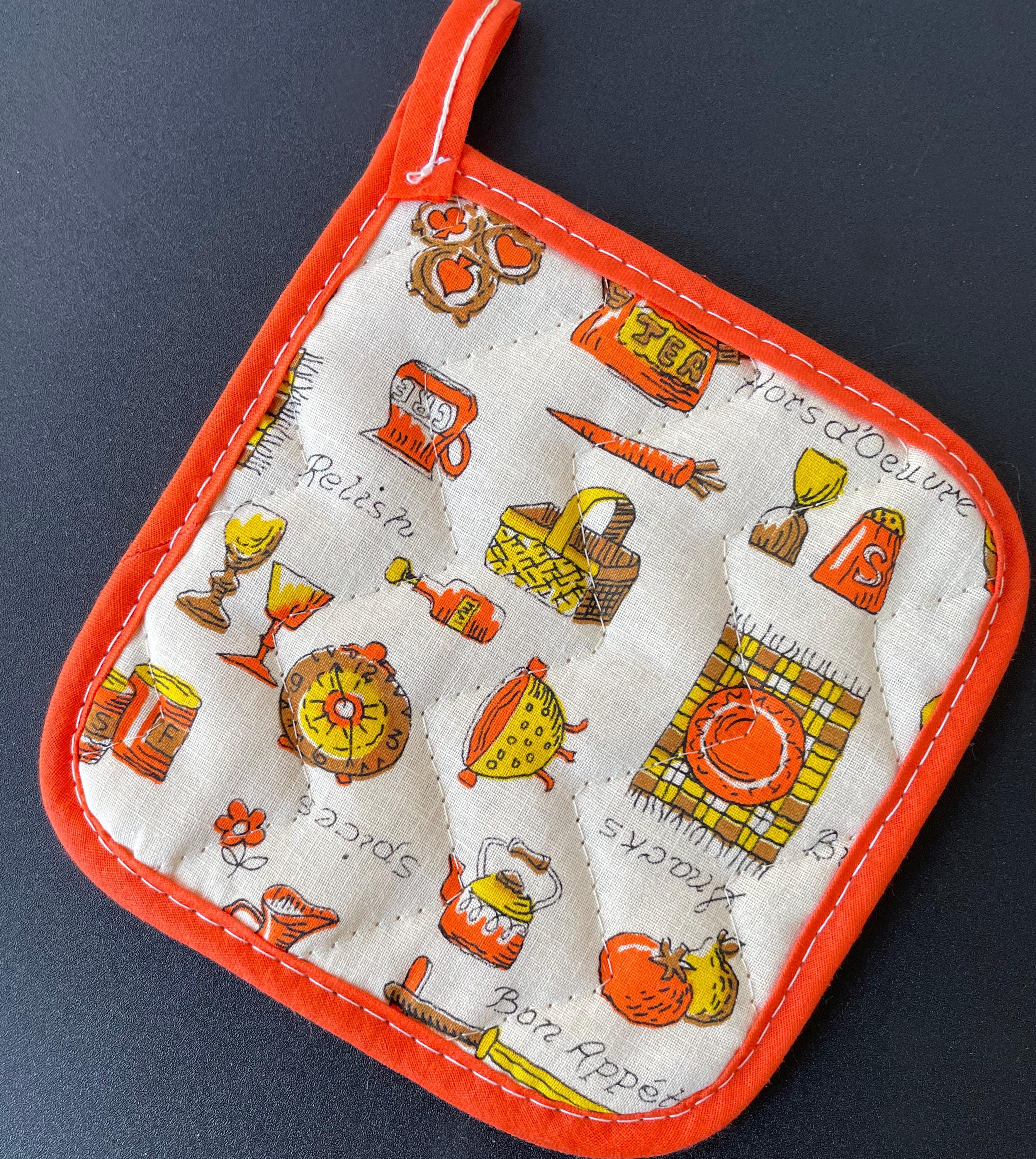 Vintage Cloth Advertising Pot Holders - Etsy