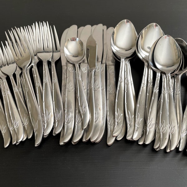Bamboo Flatware - Etsy