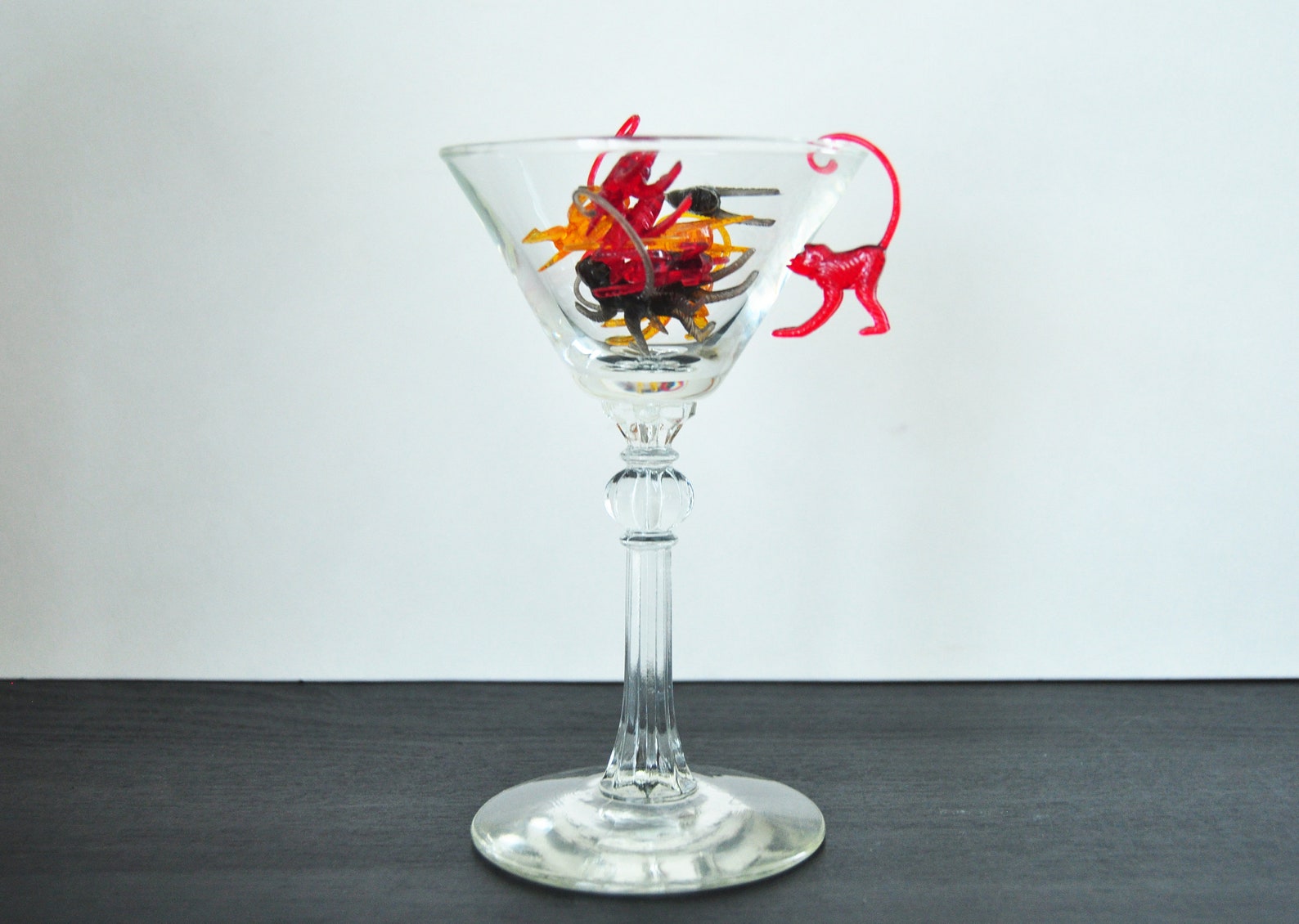 Vintage Monkey Zoo Piks Animal Cocktail Picks Cocktail | Etsy