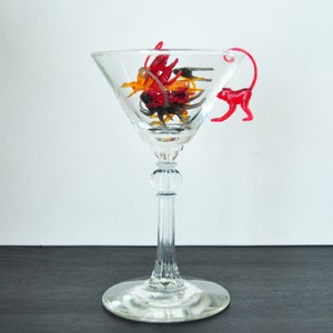 Vintage Monkey Zoo Piks Animal Cocktail Picks, Cocktail Hangers - Etsy