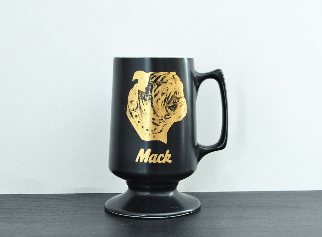 Vintage Mack Trucks Dog Mascot Mug by Buntingware - Etsy