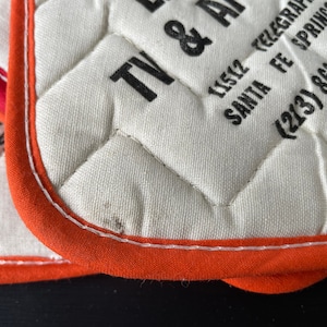 Vintage Cloth Advertising Pot Holders - Etsy