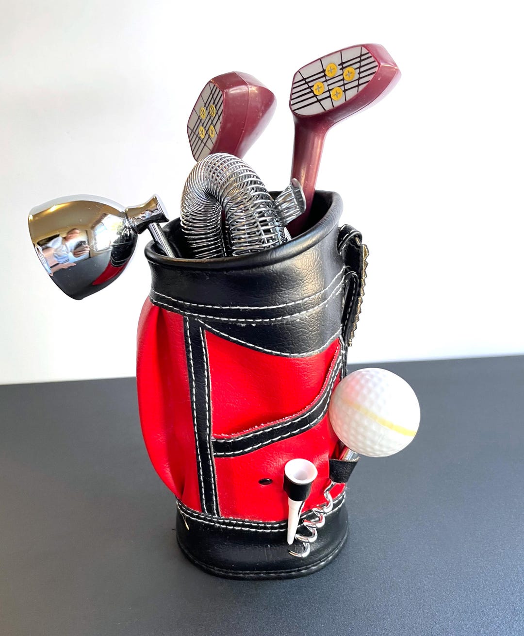 Vintage Golf Club Barware Set - Etsy