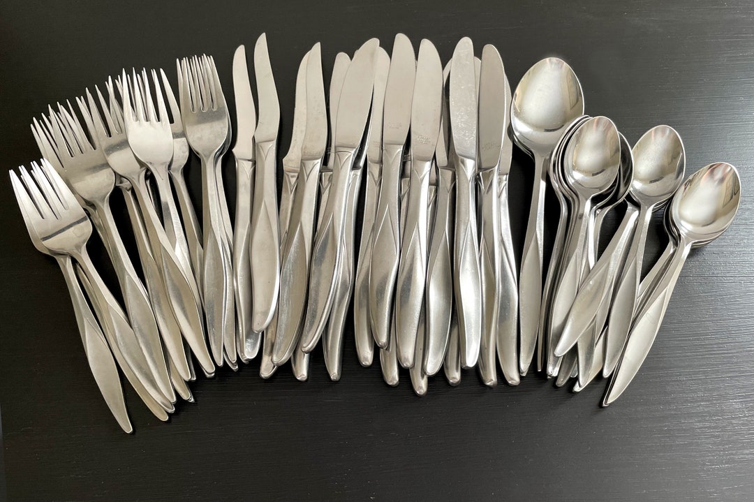 Vintage Nasco Flamingo-montego Flatware Set - Etsy