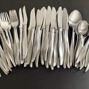 Vintage Nasco Flamingo-montego Flatware Set - Etsy