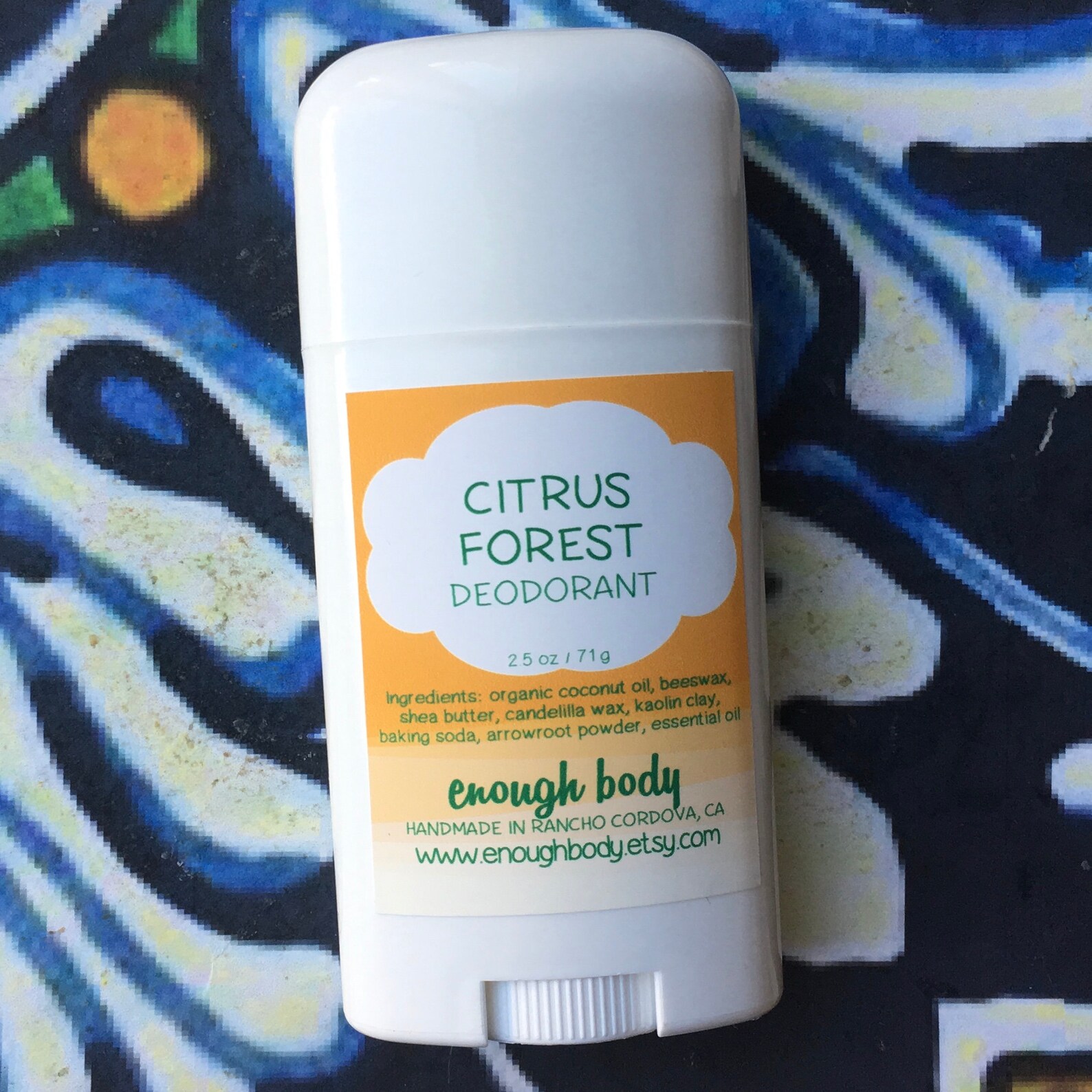 Citrus Forest Natural Deodorant Stick ~ Aluminum Free Deodorant ...