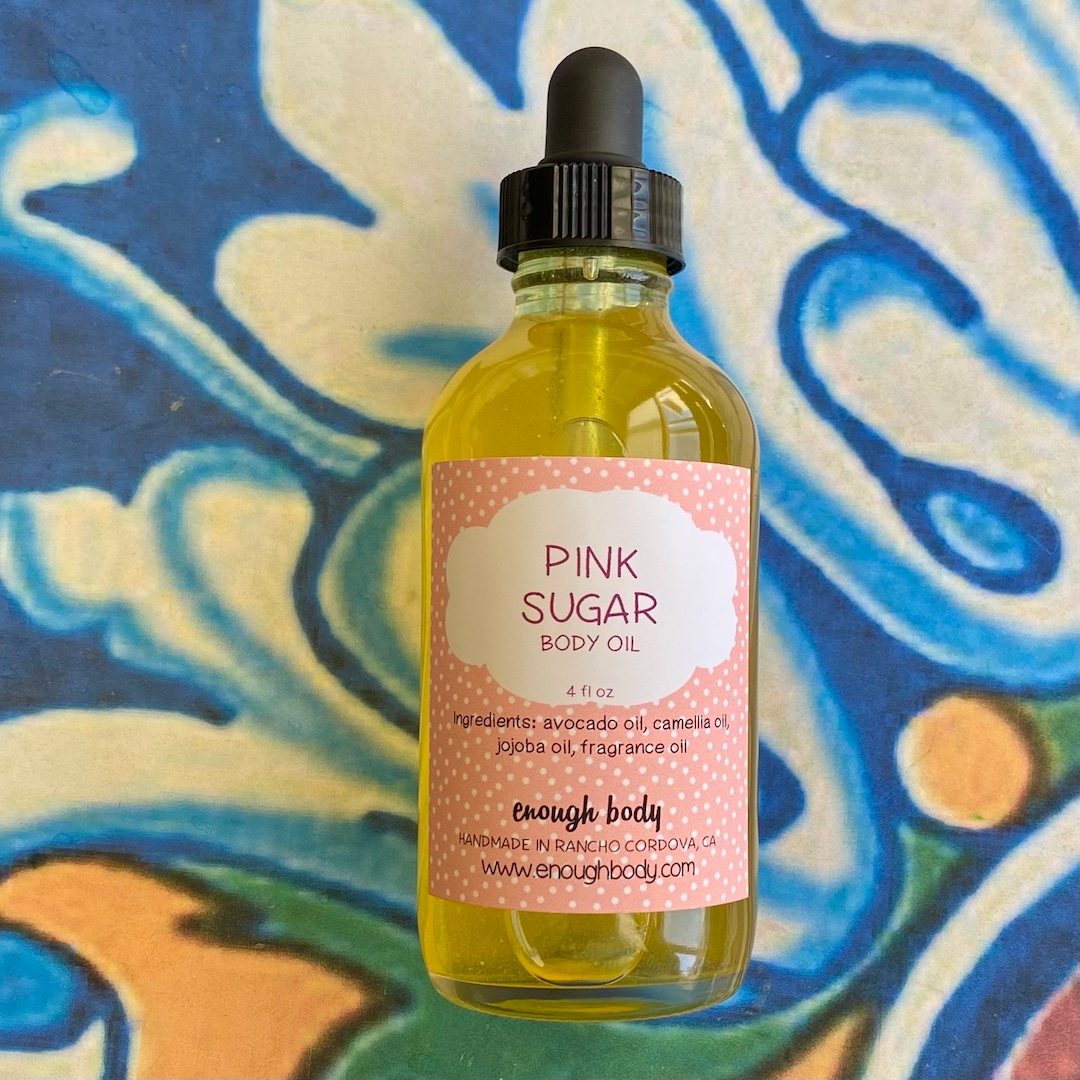 Pink Sugar Body Oil ~ Dry Oil ~ Moisturizing Body Oil ~ Spray Oil ...
