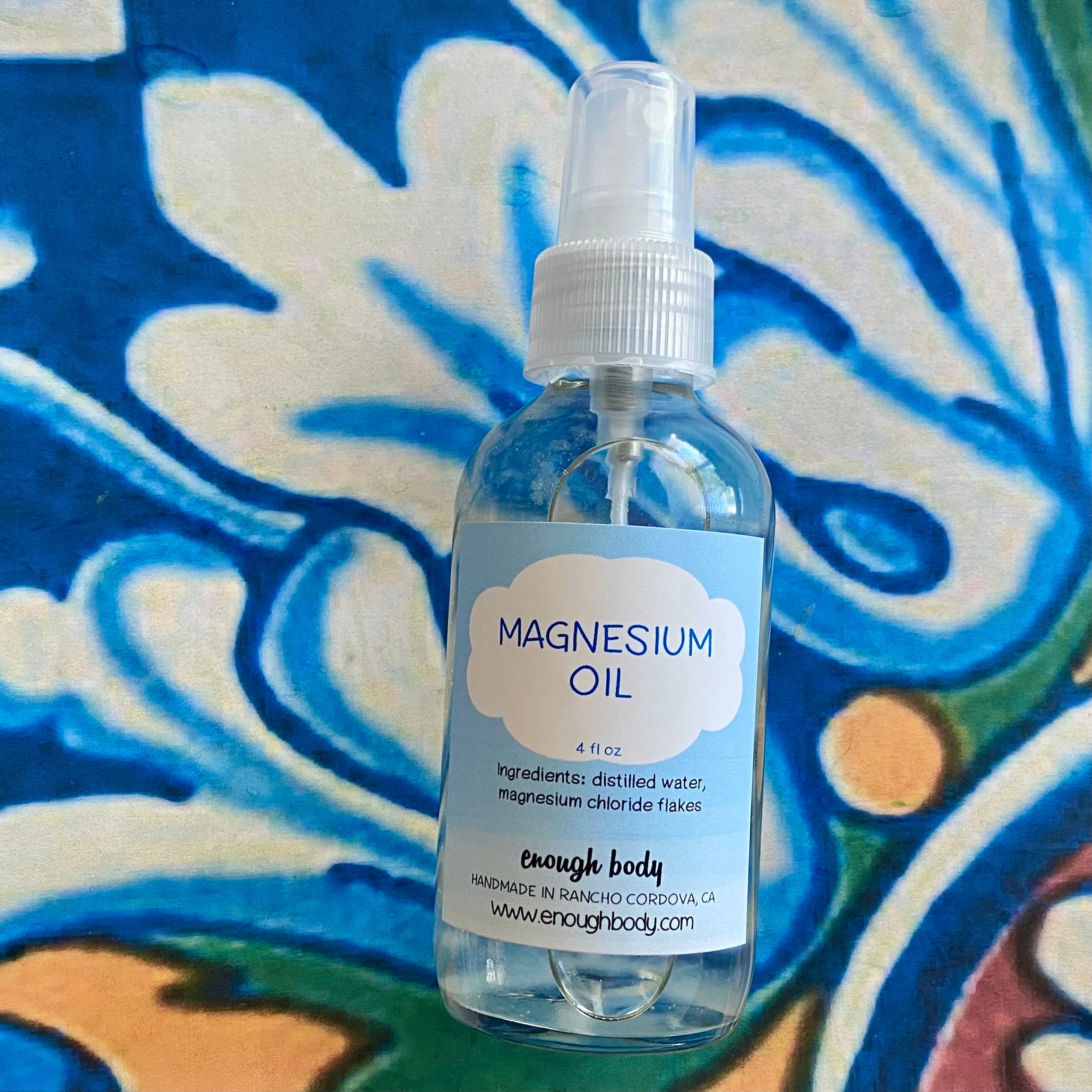 Magnesium Oil Spray ~ Magnesium Chloride Spray ~ Magnesium Spray ...