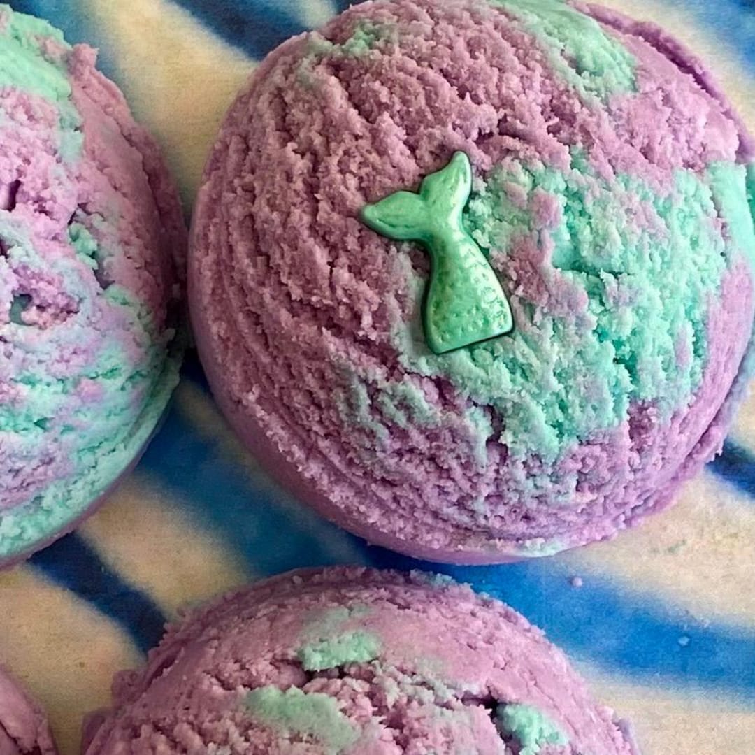 Mermaid Bubble Scoop ~ Bubble Bar ~ Solid Bubble Bath ~ Bubble Bath ...