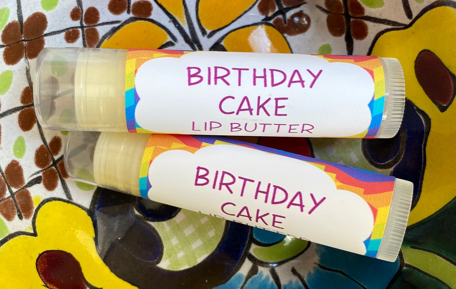 Birthday Cake Lip Butter Lip Balm Lip Moisturizer Lip - Etsy
