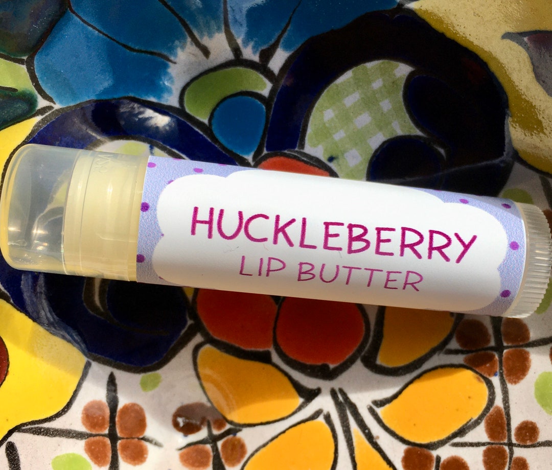 Huckleberry Lip Butter ~ Lip Balm ~ Lip Moisturizer ~ Lip Gloss ~ Shea ...