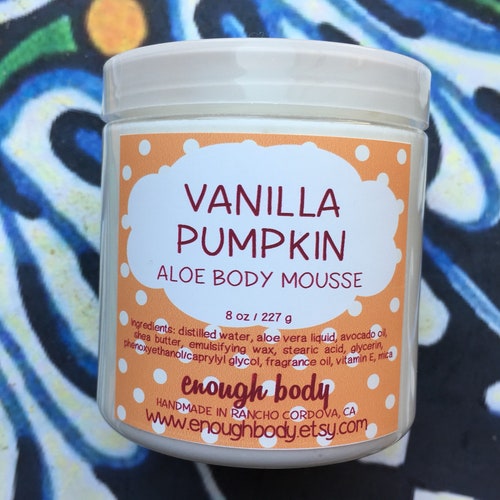 Vanilla Coconut Aloe Body Mousse Shea Butter Lotion Aloe - Etsy