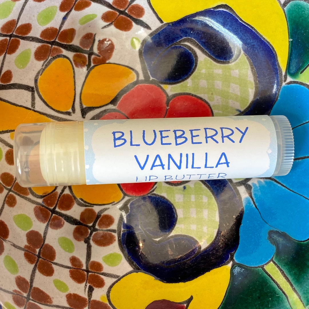 Blueberry Vanilla Lip Butter ~ Lip Balm ~ Lip Moisturizer ~ Lip Gloss ...