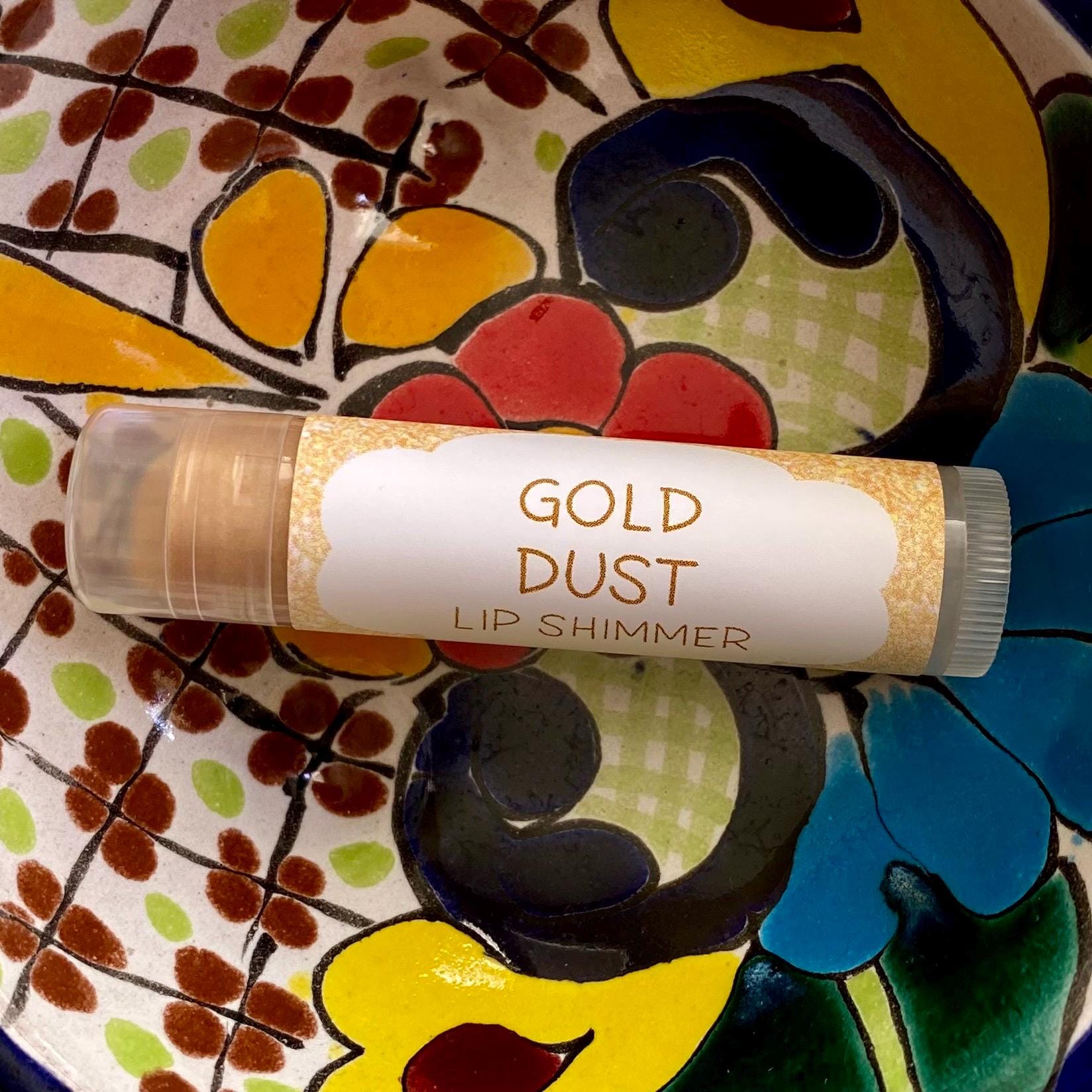 Gold Dust Lip Shimmer ~ Lip Butter ~ Lip Balm ~ Lip Moisturizer ~ Lip ...