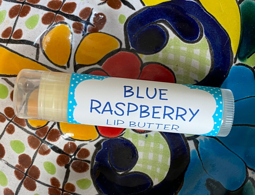 Blue Raspberry Lip Butter Lip Balm Lip Moisturizer Lip Gloss Shea ...