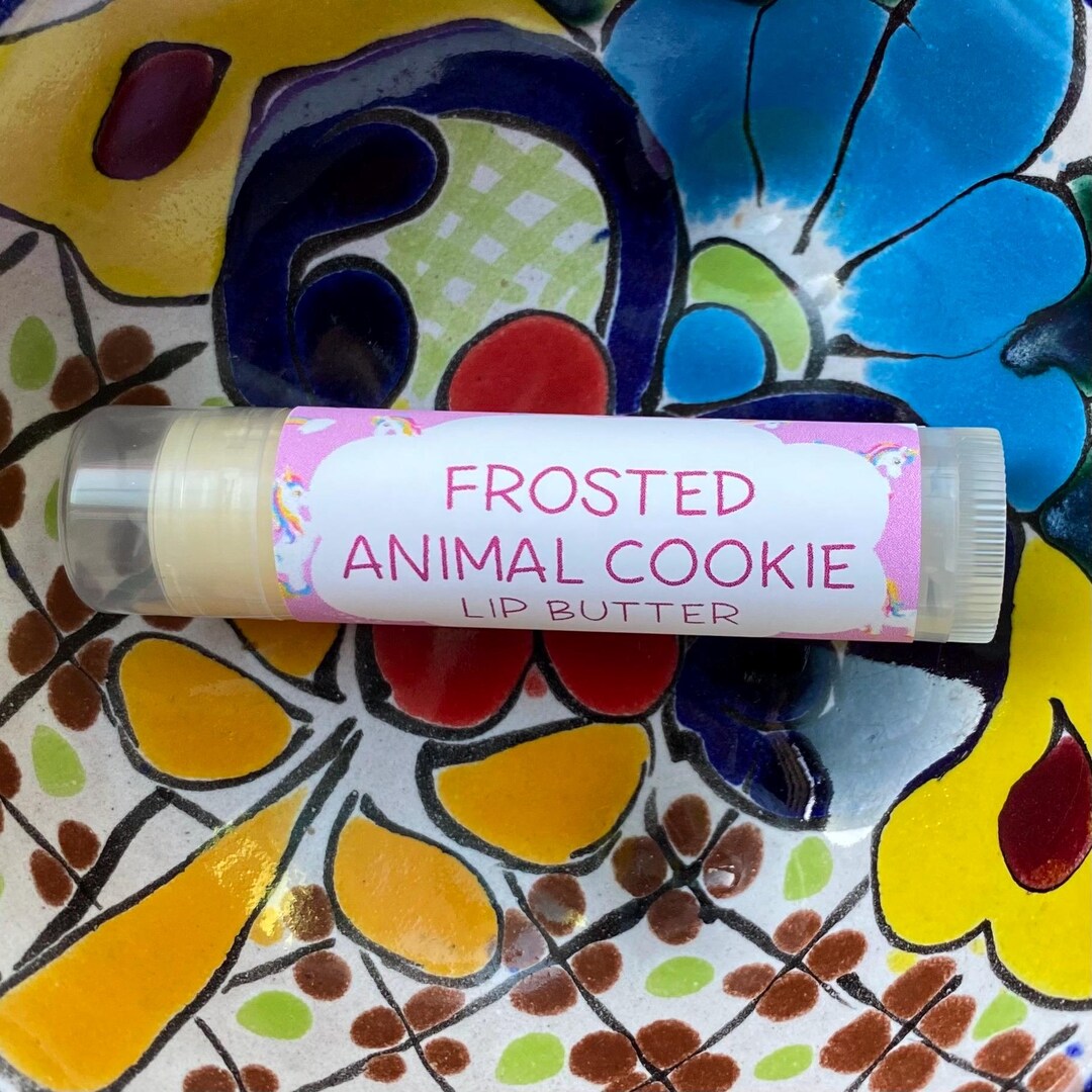 Frosted Animal Cookie Lip Butter ~ Lip Balm ~ Lip Moisturizer ~ Lip ...