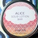 Alice Solid Lotion Bar Body Bar Massage Lotion Bar | Etsy