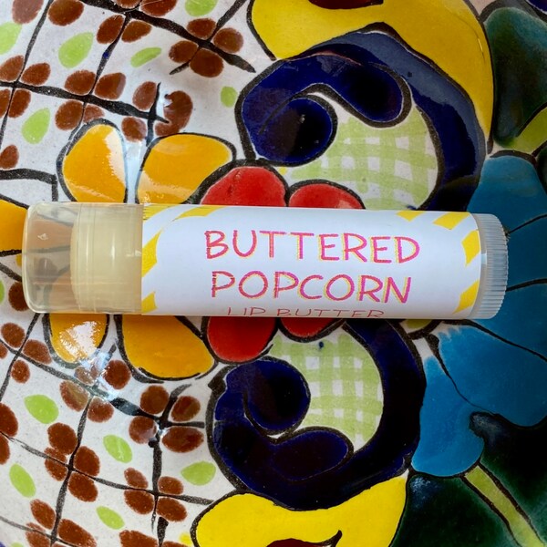Popcorn Lip Balm - Etsy