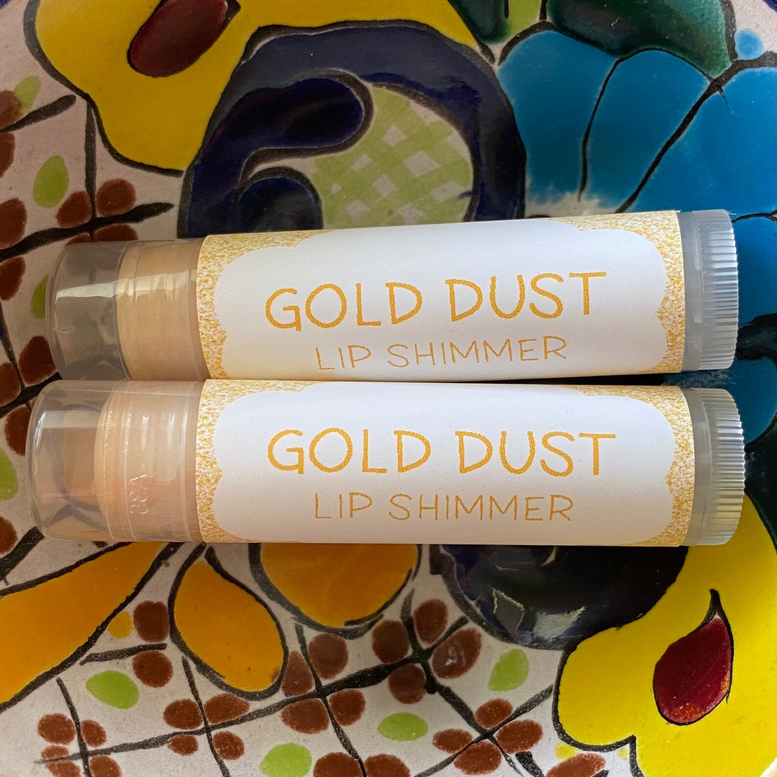 Gold Dust Lip Shimmer Lip Butter Lip Balm Lip - Etsy