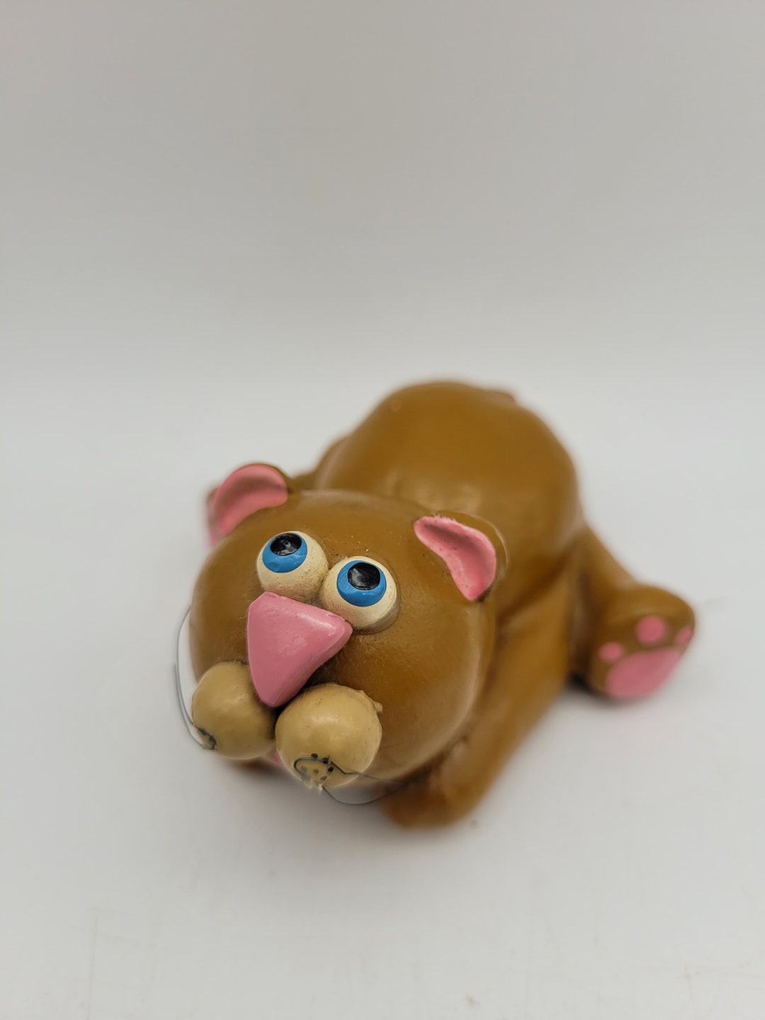 Vintage Polymer Cat Figurine by Aviva-pre Owned - Etsy