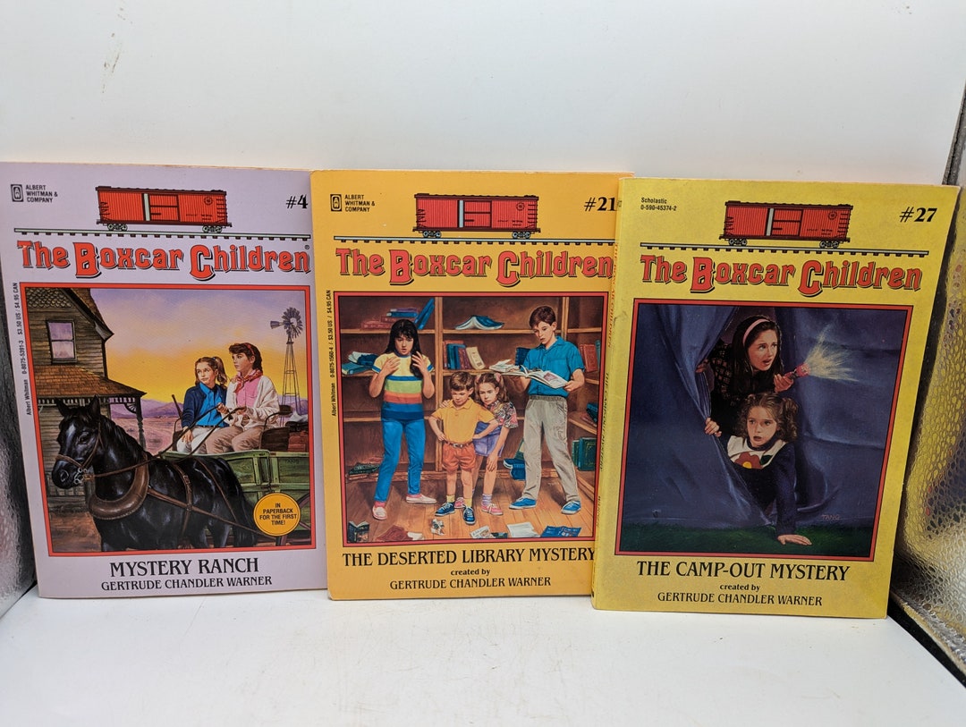 Vintage the Boxcar Children Set of 3 Paperbacks 4,21 and 27 Pre Owned ...