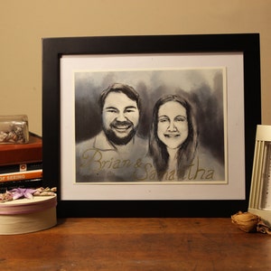 Custom / Original Portraiture (engagement or Wedding Gift!) - Etsy