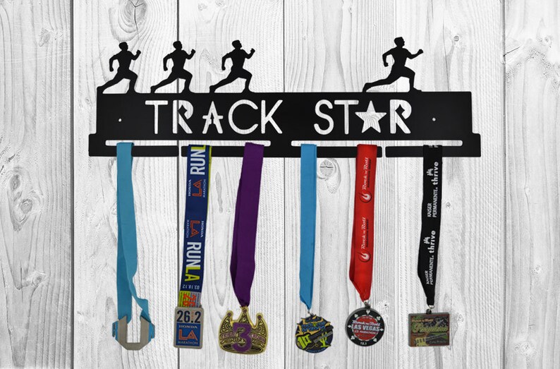 Trackstar Running Medal Hanger - Etsy
