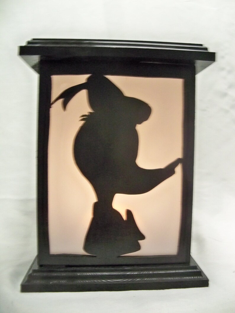 Donald Duck Wooden Lantern - Etsy
