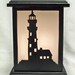 Lighthouse Wooden Lantern - Etsy