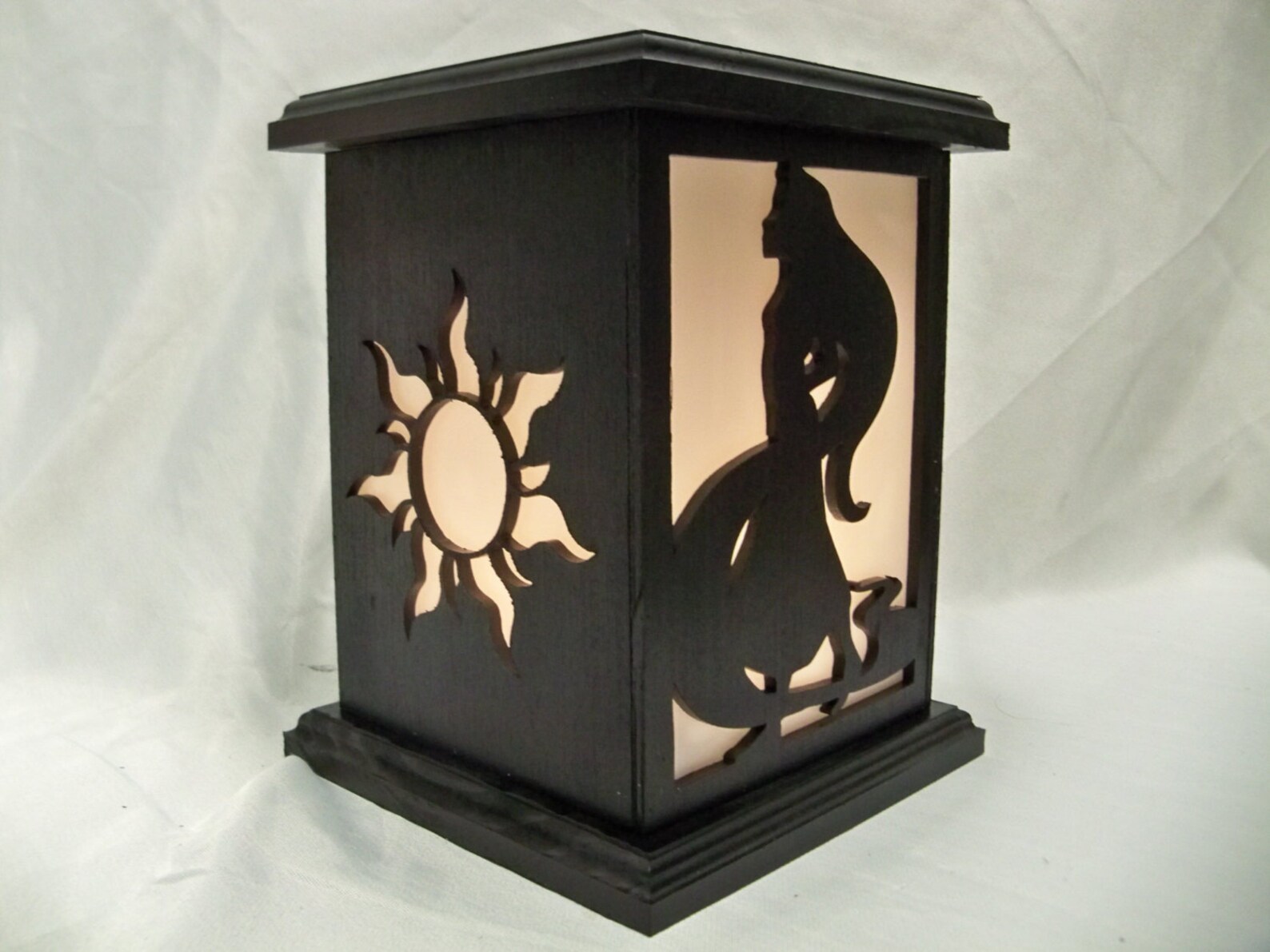 Tangled Wooden Lantern - Etsy