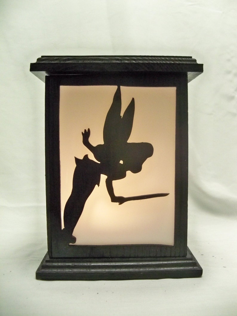 Tinker bell wood lantern | Etsy