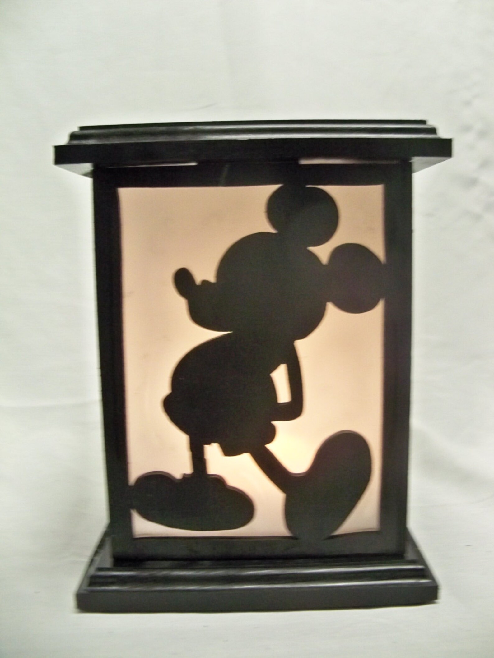 Mickey Wooden Lantern - Etsy