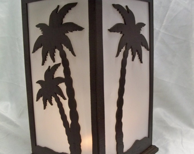 Colored Palm Tree Night Light - Etsy