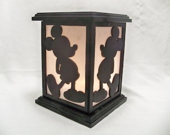 Mickey Mouse Inspired Battery-operated Plastic Mini Lantern | Etsy