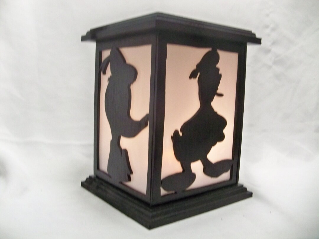 Donald Duck Wooden Lantern - Etsy