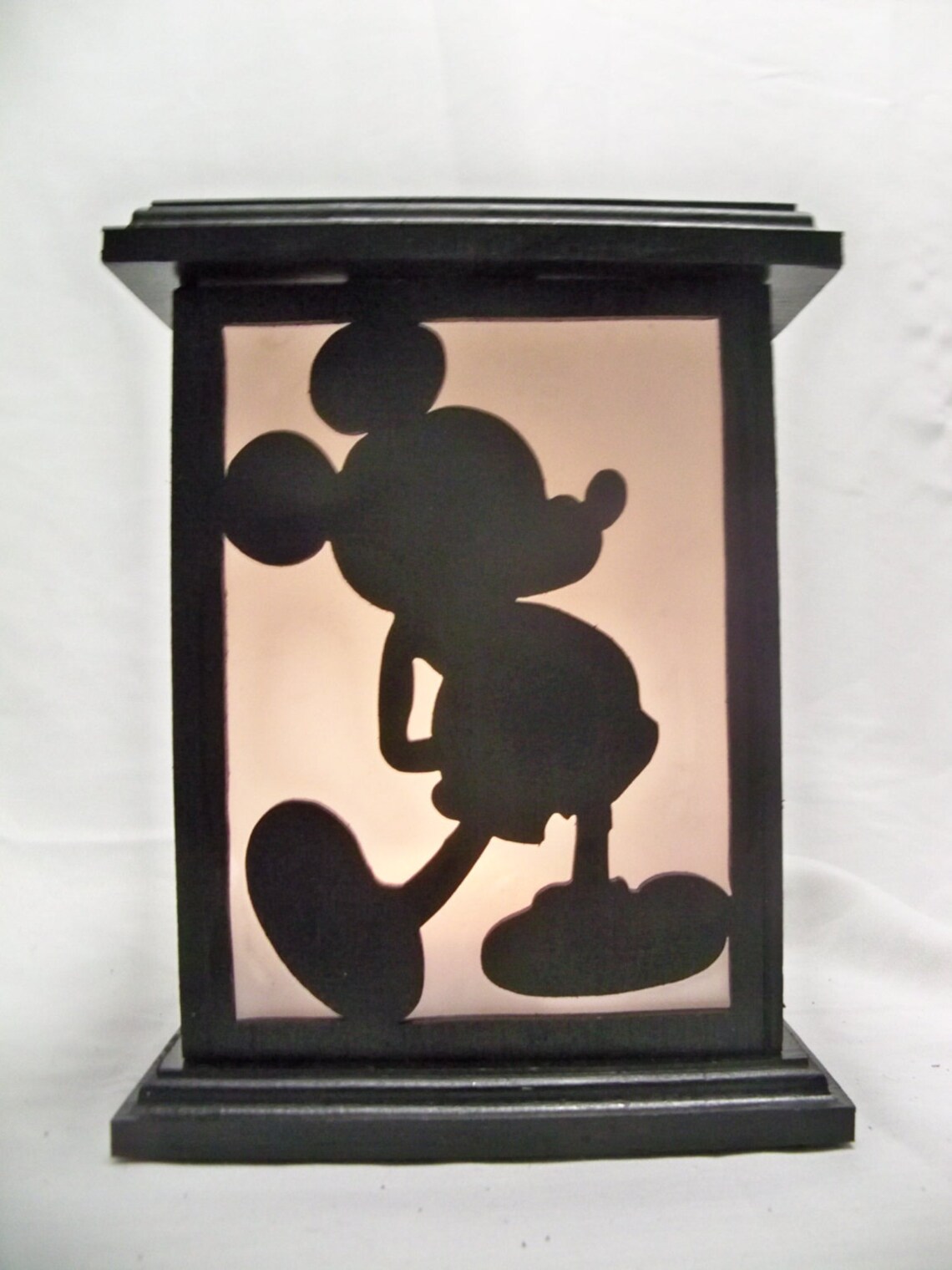 Mickey Wooden Lantern - Etsy