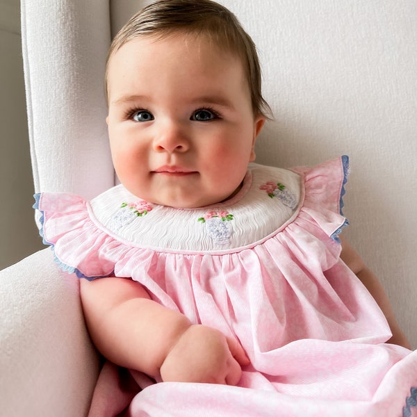 Floral Smocked Dress - Etsy
