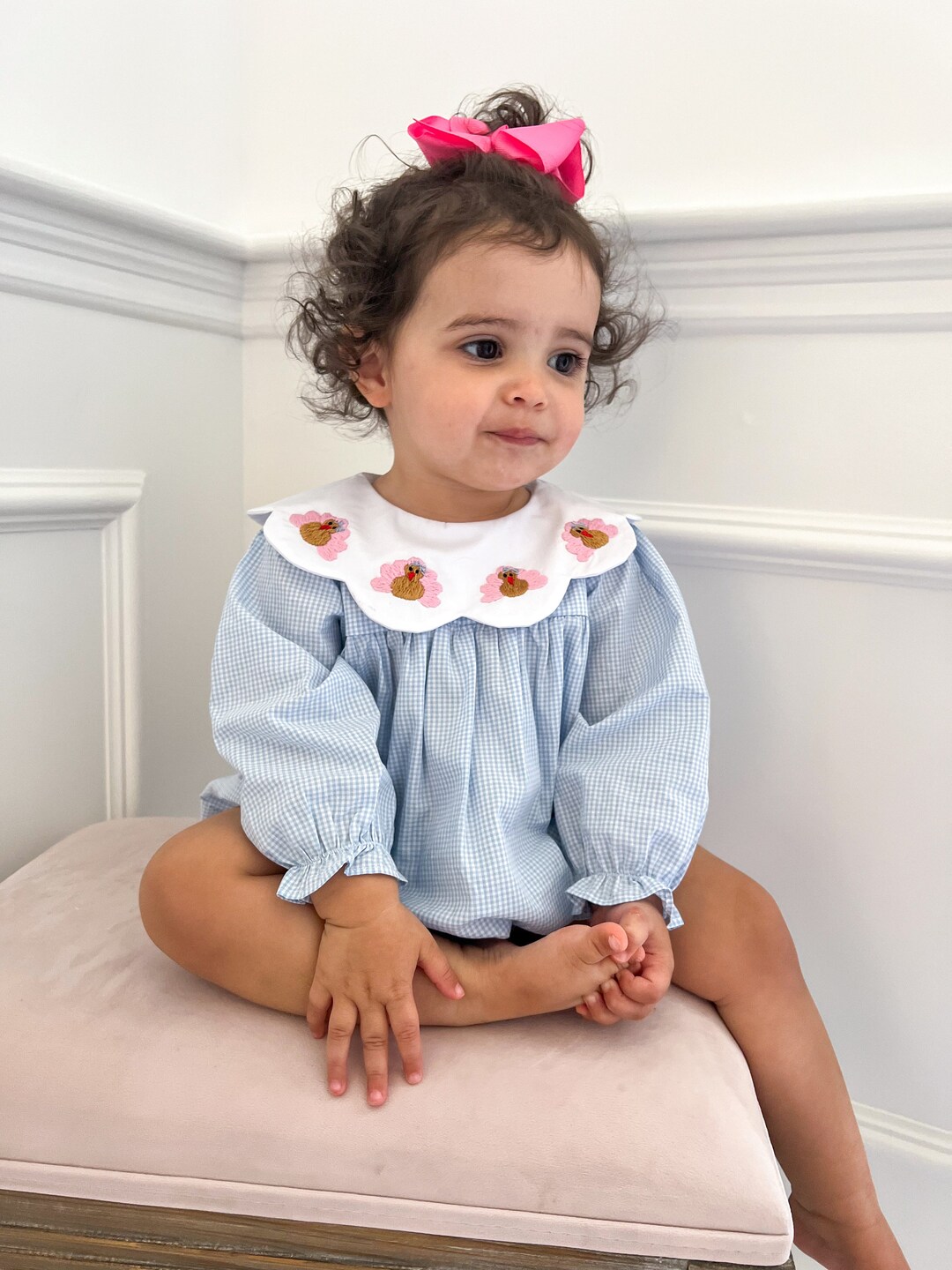 Taylor Turkey Smocked Bubble - Etsy
