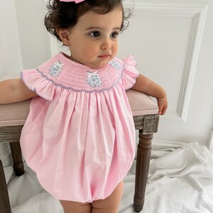 Carly Chinoiserie Pumpkin Smocked Bubble - Etsy