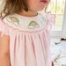 Phoebe Pink Rainbow Smocked Dress - Etsy