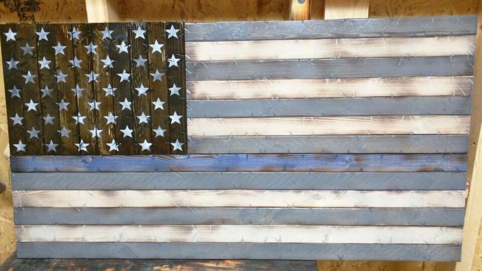 Subdued American Flag military - Etsy