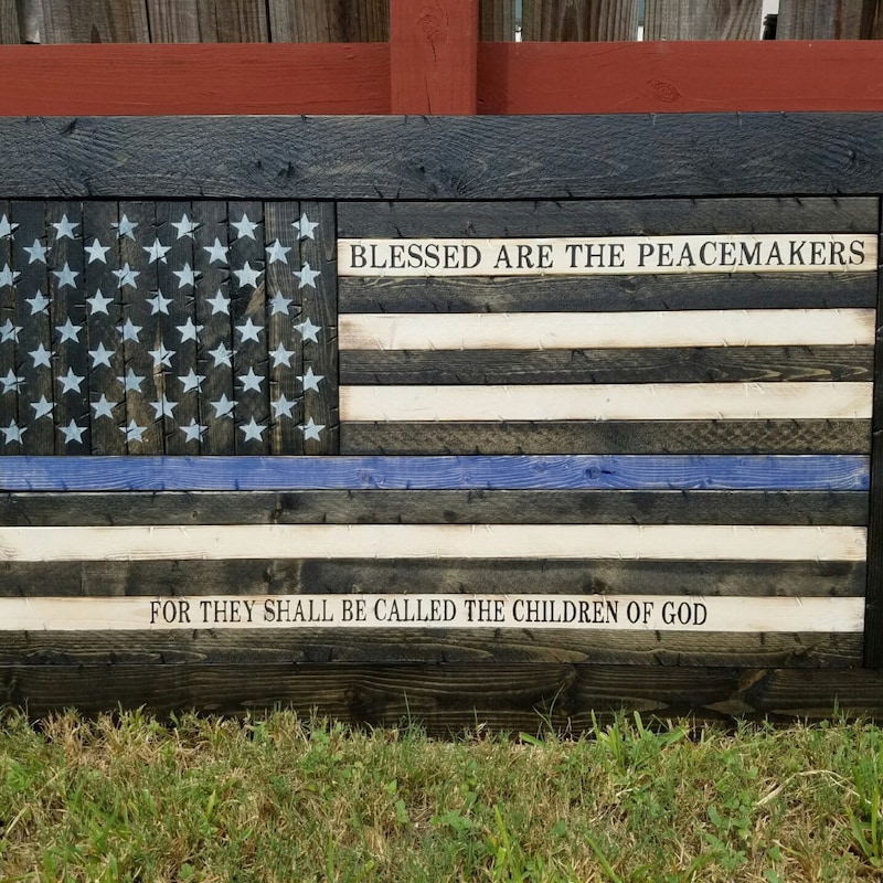 Blessed Are the Peacemakers Sign - Etsy