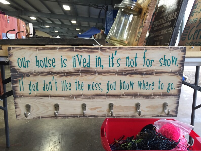 Our House Coat Rack - Etsy